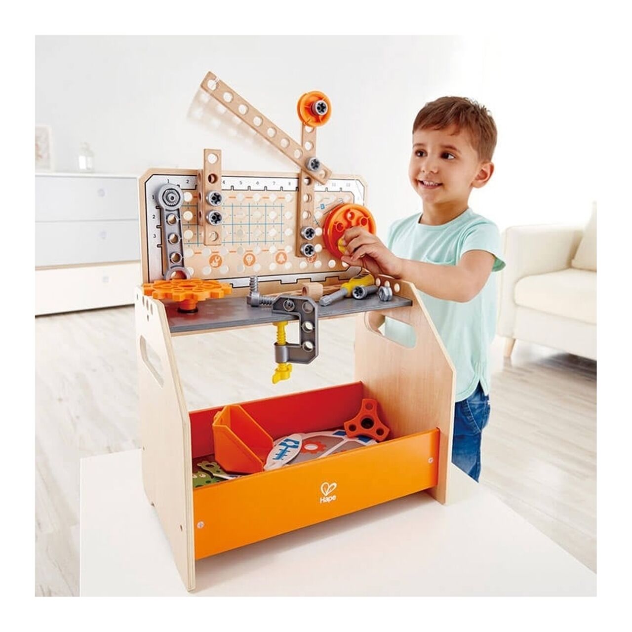 Hape Discovery Bilimsel Oyuncak Çalışma Tezgahı | Moki.com.tr