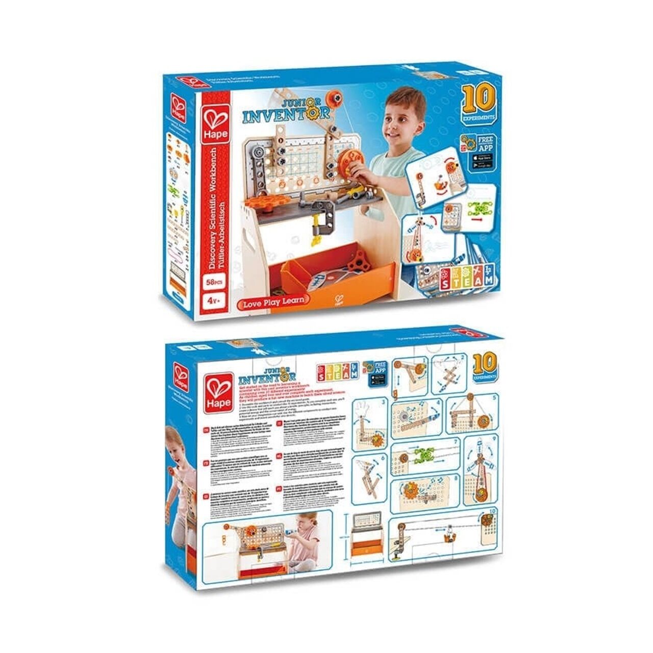 Hape Discovery Bilimsel Oyuncak Çalışma Tezgahı | Moki.com.tr